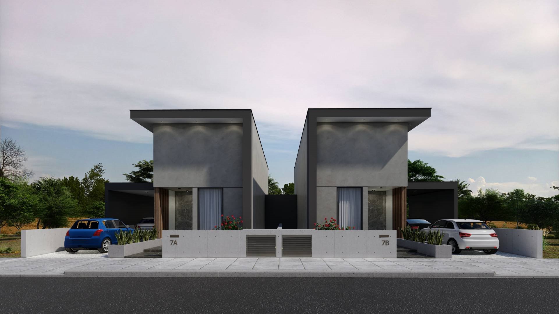 Project Alethriko Villas - Complex of Buildings | INDEX.cy